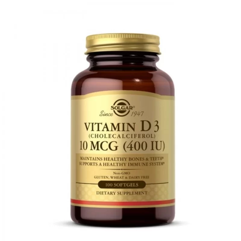 SOLGAR Vitamin D 100 kapsula