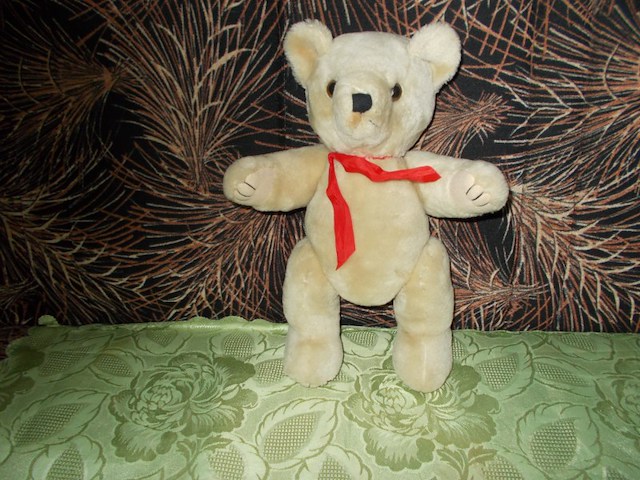 Teddy Bear - stara plisana lutka - 35 cm