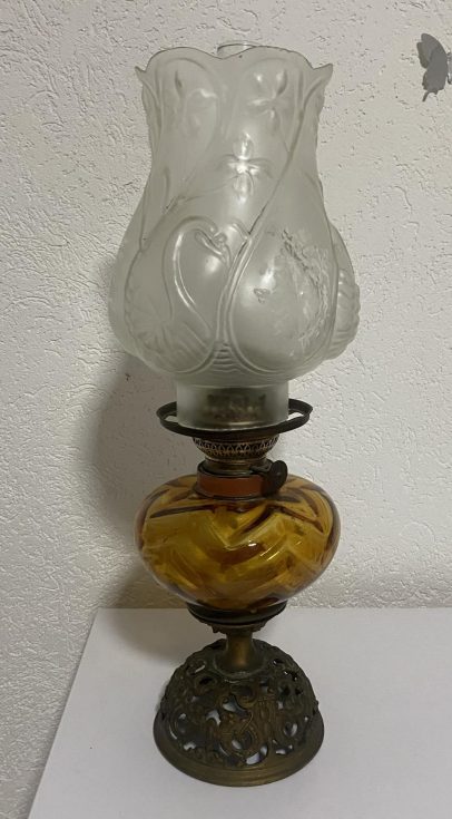 Petrolej lampa “Salvator-Brenner” Ehrich & Graetz Matador BERLIN 1890