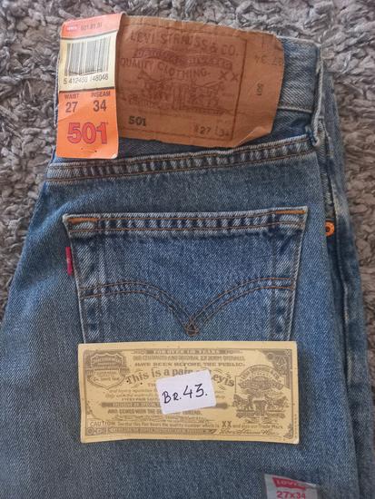 LEVIS 501 W27 L34 farmerke