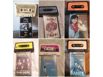 Audio kasete-originali domaći I strani , narodnjaci , zabavno , i svašta nešto