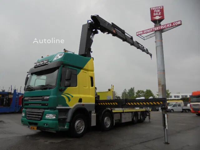 DAF FAD 85-460 8X4 kamion s ravnom platformom