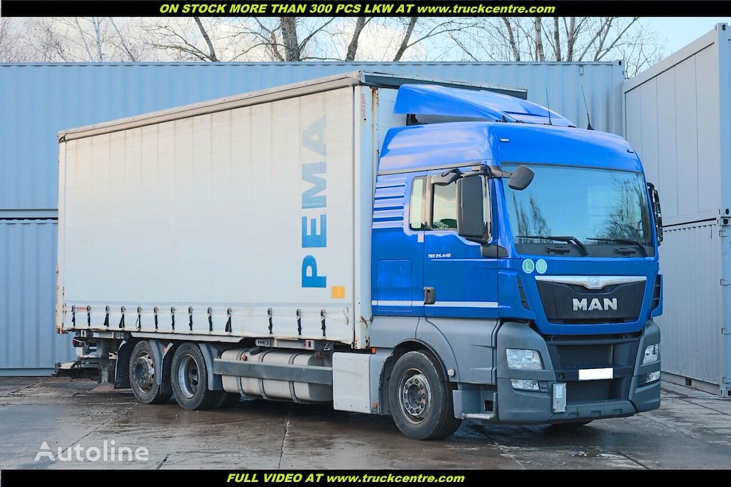 MAN TGX 24.440, BDF, EURO 6, TAIL LIFT, 18 PALLETS kamion šasija