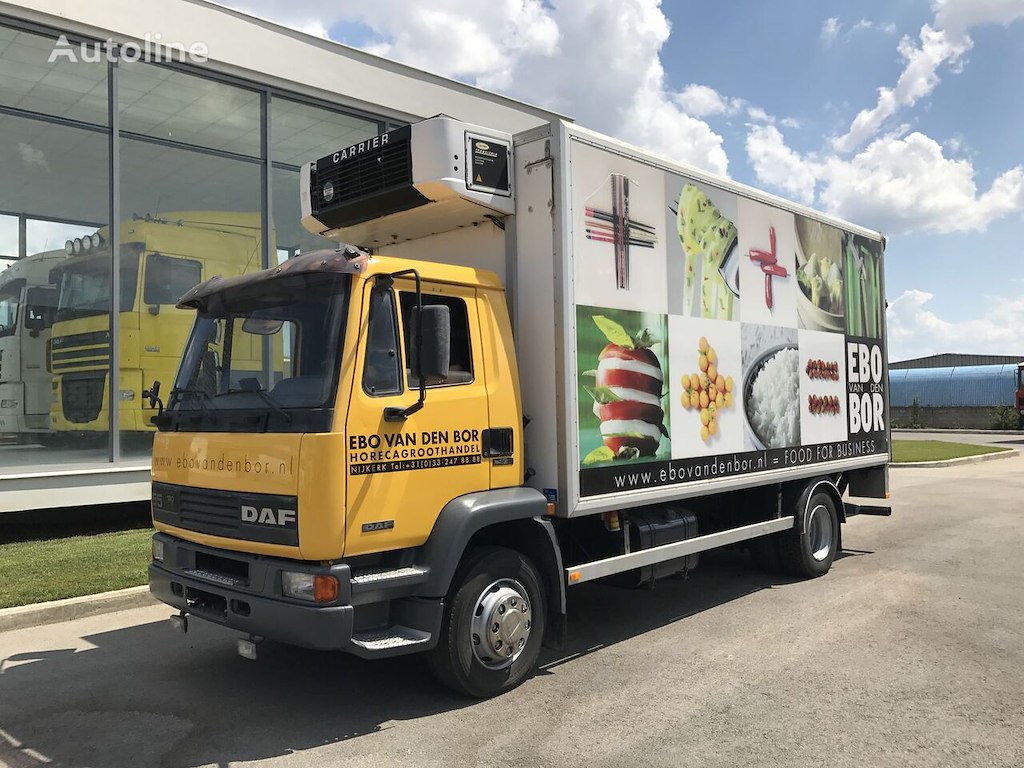 DAF 55.180 ATI EURO2 MANUAL + CARRIER + LBW kamion hladnjača
