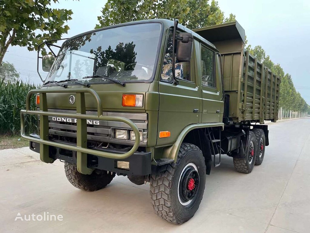 Dongfeng Military Retired 6x6 Dump Truck All Wheel Drive 6 Wheels Diesel cisterna za pranje ulica