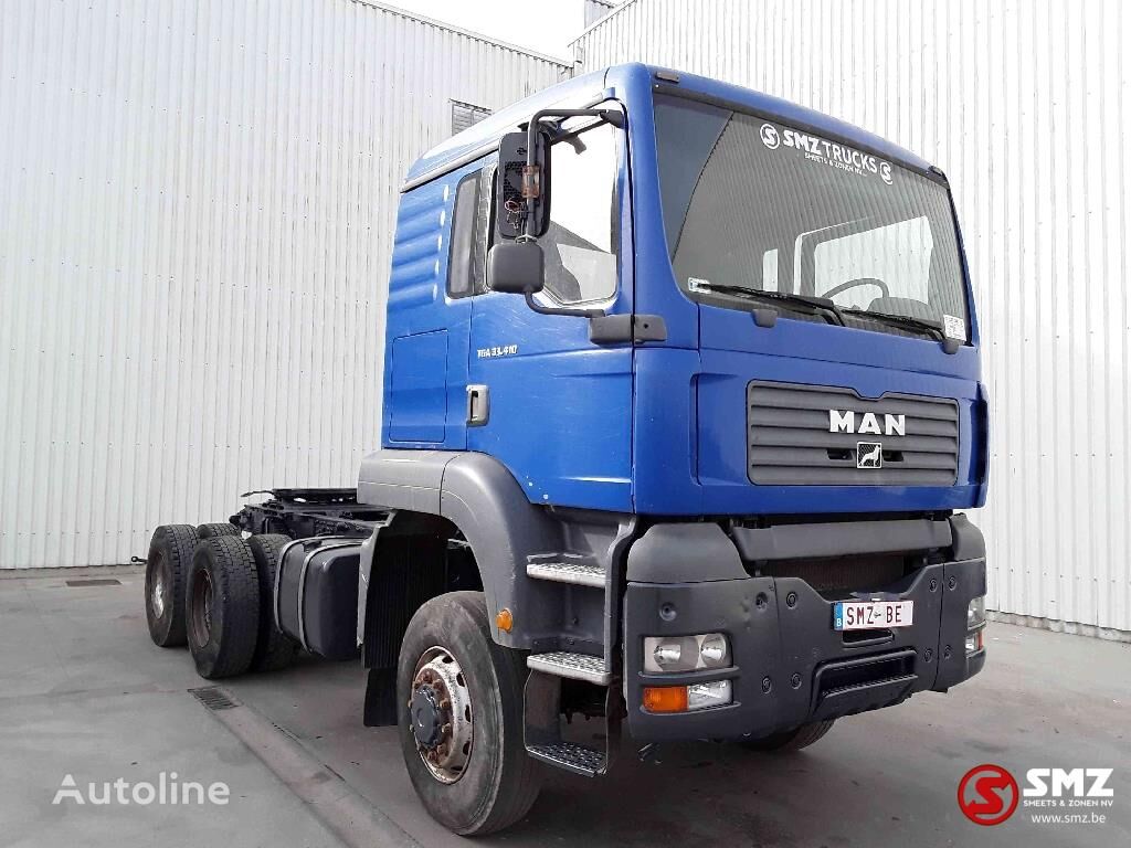 MAN TGA 33.410 6x6 manual pump tegljač