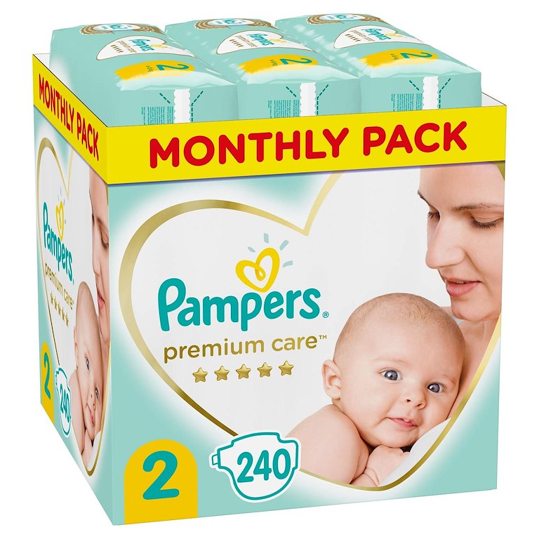 Pampers pelene premium care msb s2 224/1 pampers