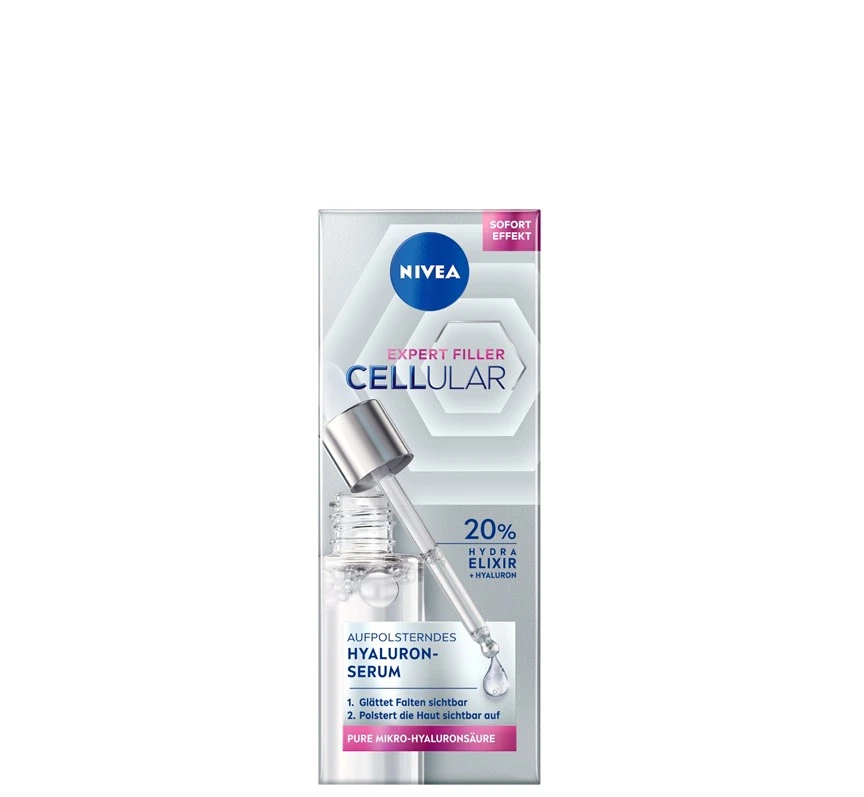 NIVEA VISAGE SERUM 30ML CELLULAR HYALURON FILLER ESSENCE 87097