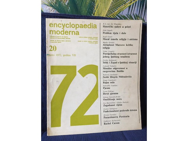 Encyclopaedia moderna 20 1972 / Paracelzus Istok Zapad