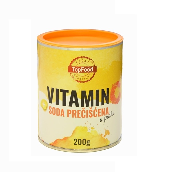 VITAMIN C I PREČIŠĆENA SODA BIKARBONA TOP FOOD 200G