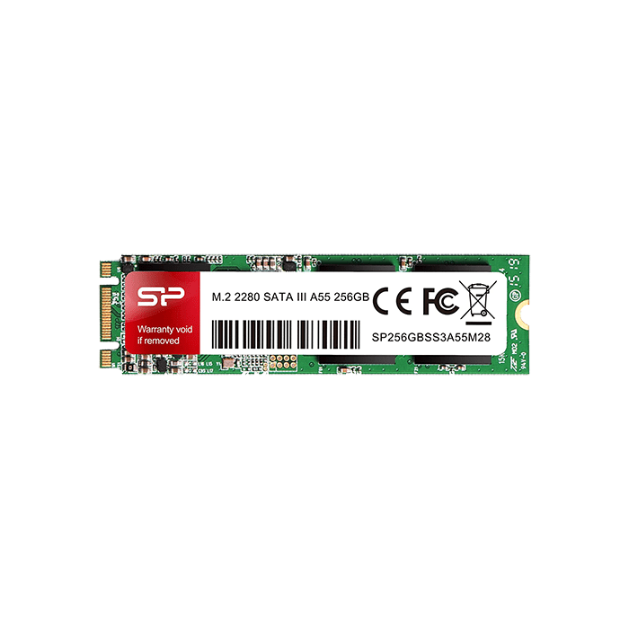 SILICON POWER SSD A55 - SP256GBSS3A55M28 256GB, M.2 2280, do 560 MB/s