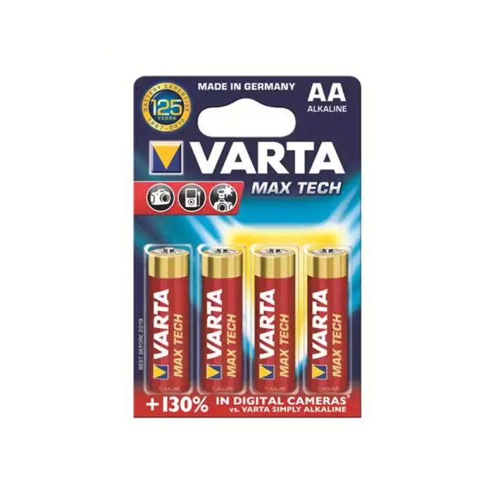 Baterija Varta AA LR6 Max Tech
