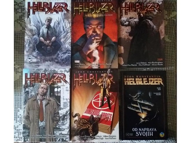 John Constantine/Hellblazer Komplet 1-5 + Poklon