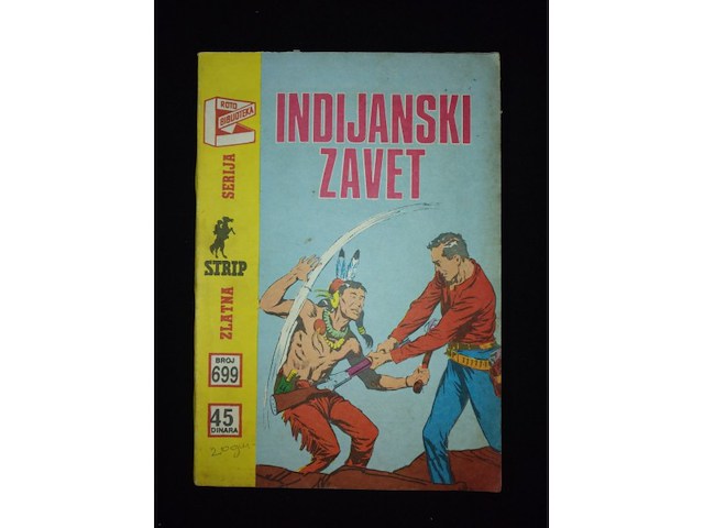 ZS 699 INDIJANSKI ZAVET