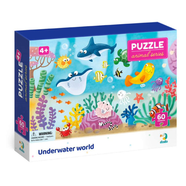 Dodo puzzle podzemni svet, 60 komada
