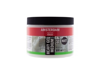 Mat gel medium 020 Amsterdam Heavy - 500 ml (pribor za)