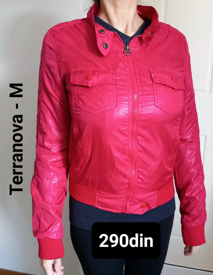 Terranova ženska jakna crvena M/38