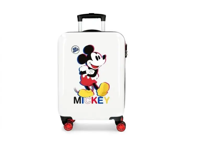 DISNEY MICKEY ABS KOFER 55 CM BELO CRVENI