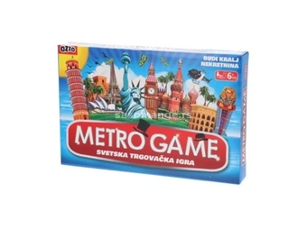Metro game, društvena igra, trgovina nekretninama ( 882135 )