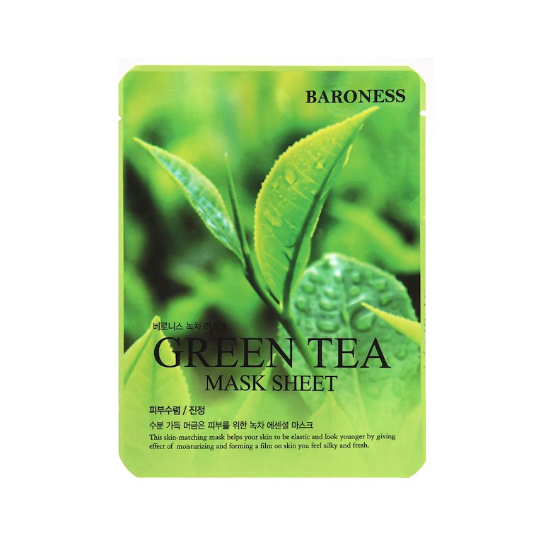 BARONESS MASK SHEET GREEN TEA