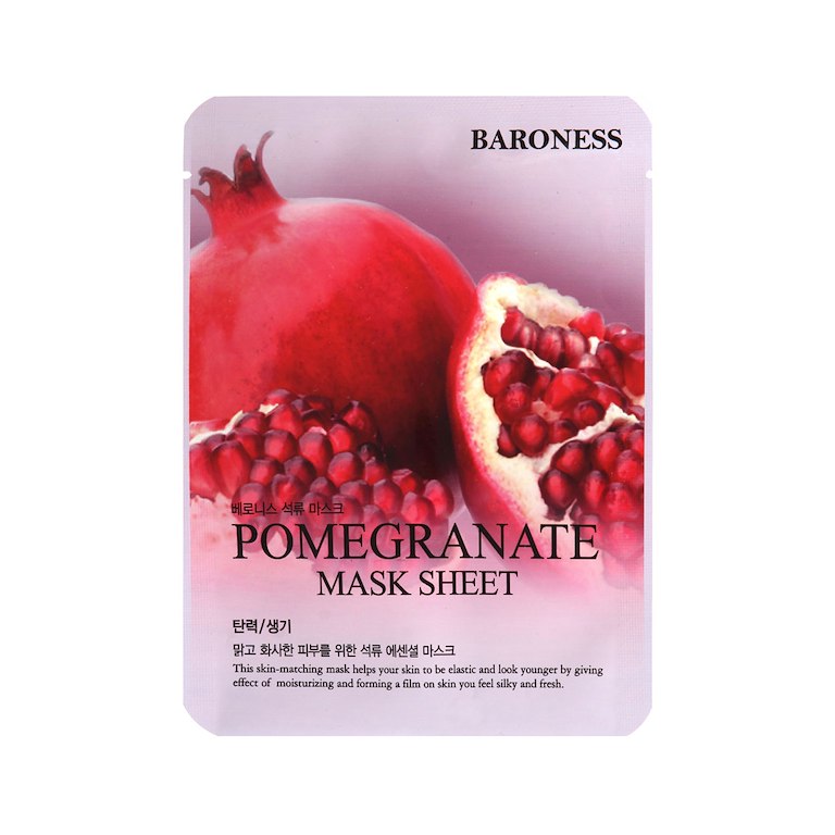 BARONESS MASK SHEET POMEGRANATE nar