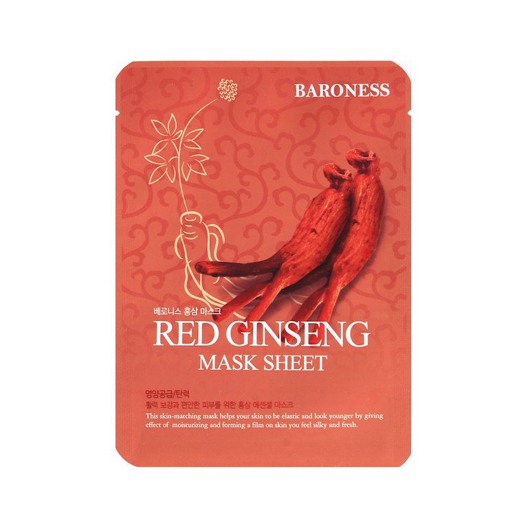 BARONESS MASK SHEET RED GINSENG žen šen