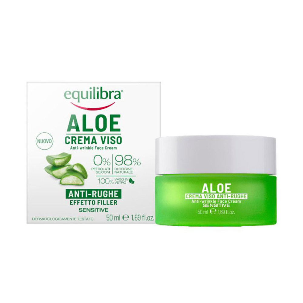 EQ ALOE 3+ ANTI WRINKLE FACE CREAM 50ml