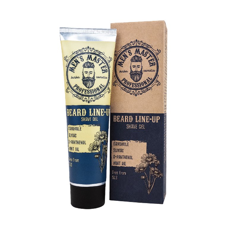 MM Beard Line Up Shaving Gel 100ml