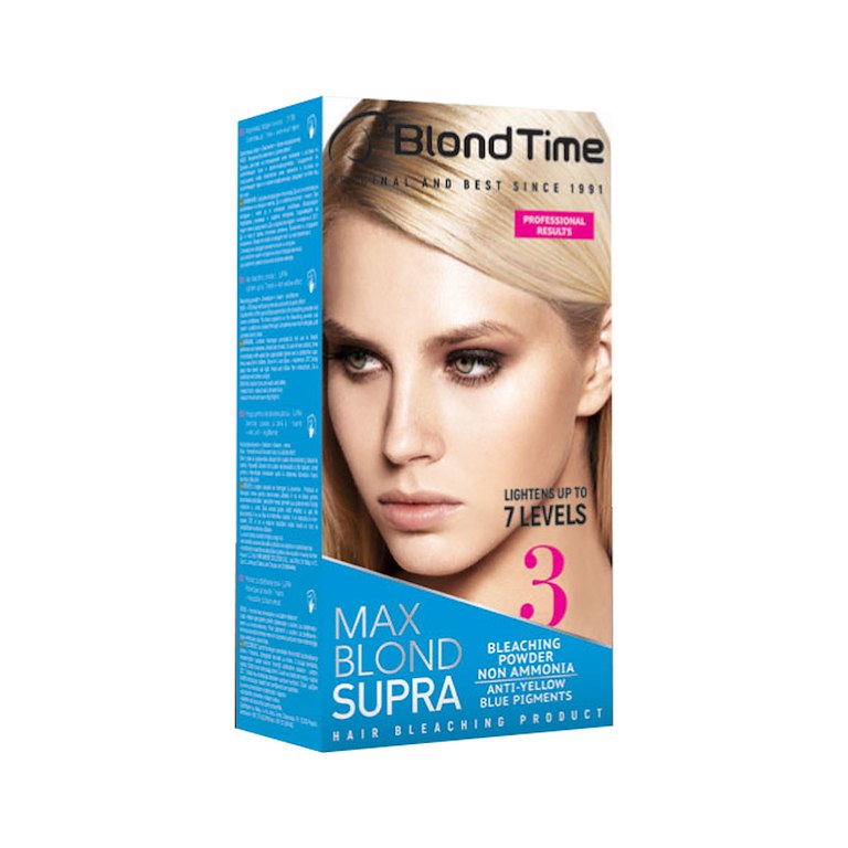 BLOND TIME Boja za kosu br3 max blond
