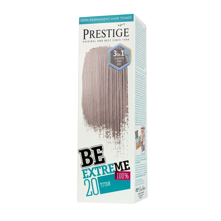 BE EXTREME HAIR TONER BR 20 TITAN