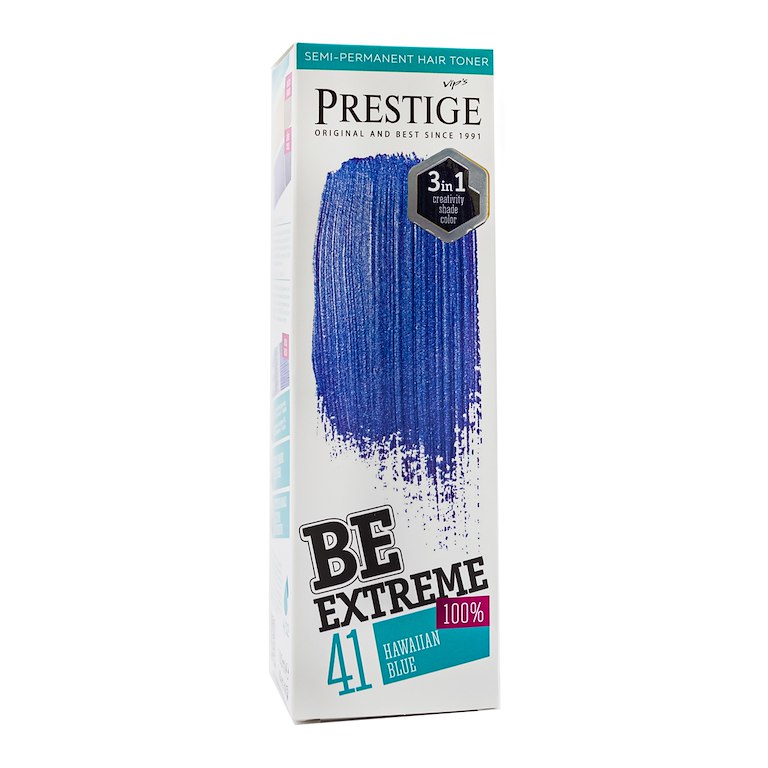 BE EXTREME HAIR TONER BR 41HAWAIIAN BLUE