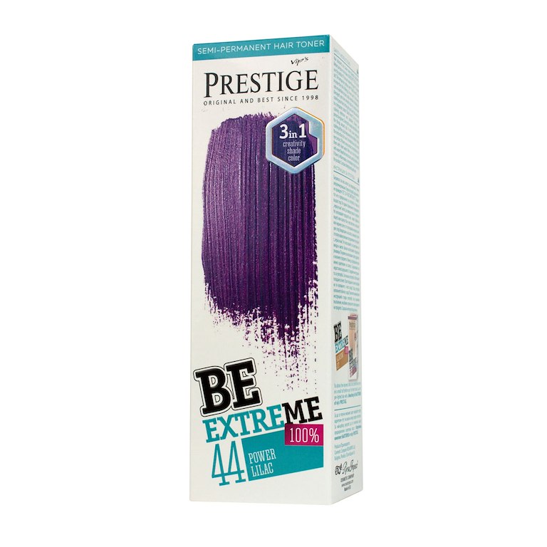 BE EXTREME HAIR TONER BR 44 POWER LILAC