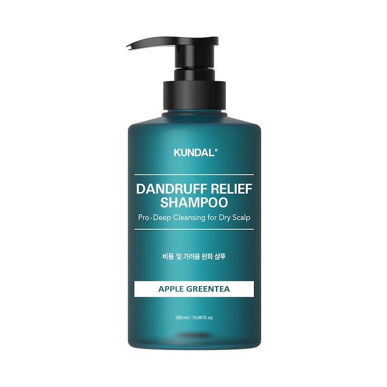 KUNDAL Dandruff Shampoo 500ml Apple Greentea
