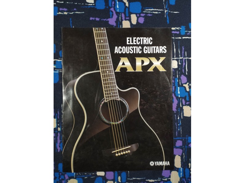 Electric Acoustic Guitar APX - brosura