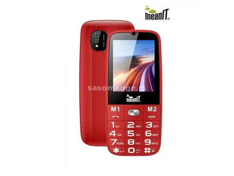 Mobilni telefon Meanit Senior 15 crveni