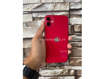 iPhone 11 Red 100% Helt