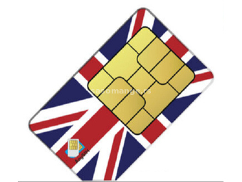 Engleska SIM kartica - Aktivirana za whatsapp signal viber