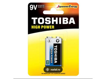 TOSHIBA Alkalna Baterija High Power 6LF22 BP 1/1