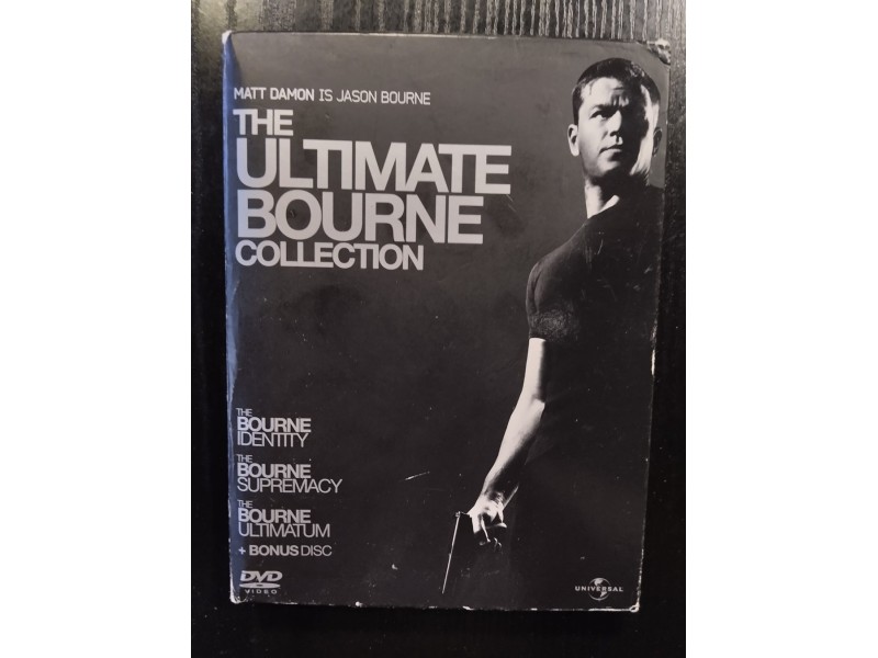 The Ultimate Bourne Collection trilogija+bonus