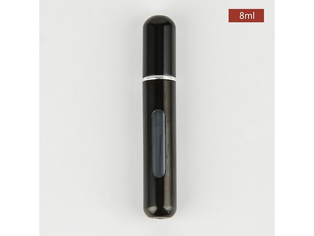 Punjivi Putni Sprej Atomizer za Parfem Crni 8ml