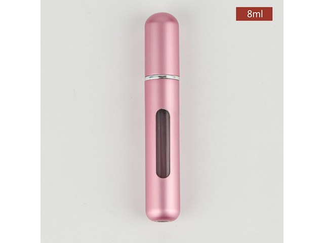 Punjivi Putni Sprej Atomizer za Parfem Pink Mat 8ml