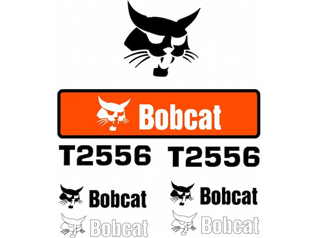 BOB CAT T2556 nalepnice