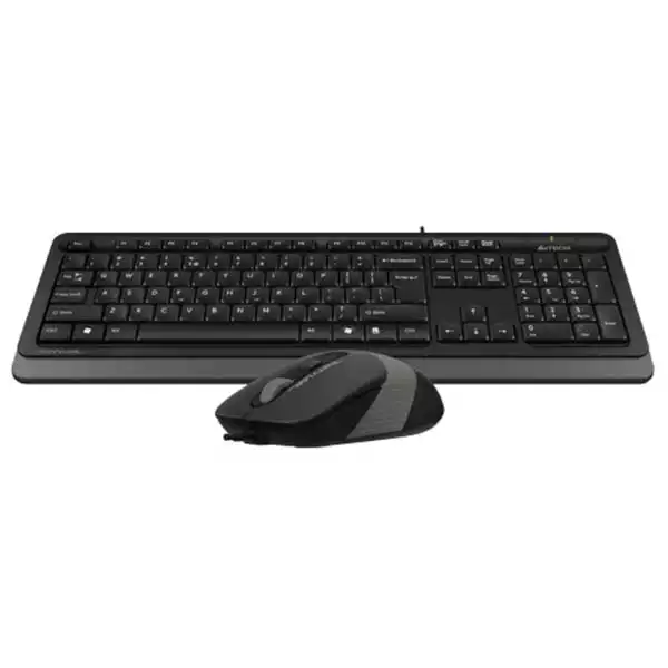 Tastatura + miš A4 Tech F1010, crno siva