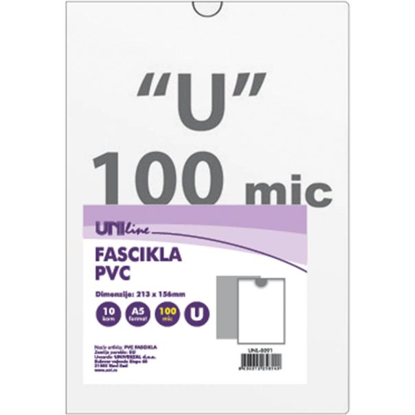 OCTOPUS Fascikla A5 u 10/1 100 microna i klasa unl-0091