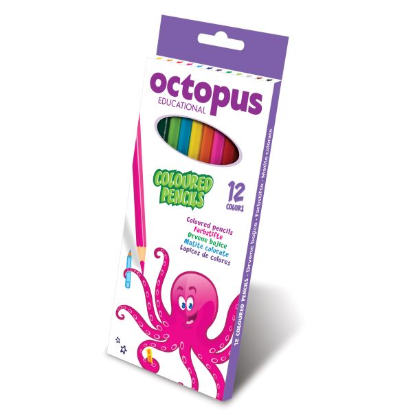 OCTOPUS Drvene boje 12/1 unl-0100