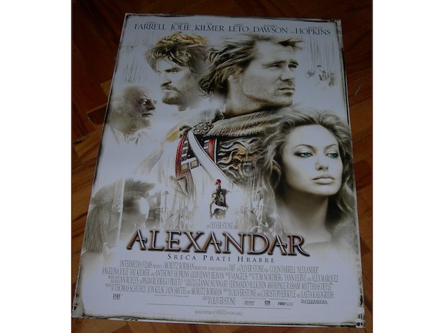 Alexandar (Colin Farrell) - filmski plakat