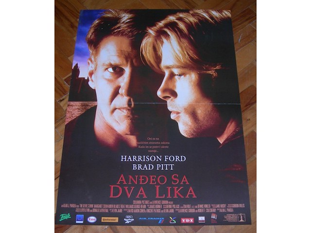 Anđeo sa dva lika (Brad Pitt) - filmski plakat