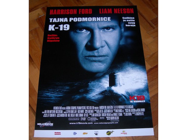 Tajna podmornice K-19 (Harrison Ford) - filmski plakat