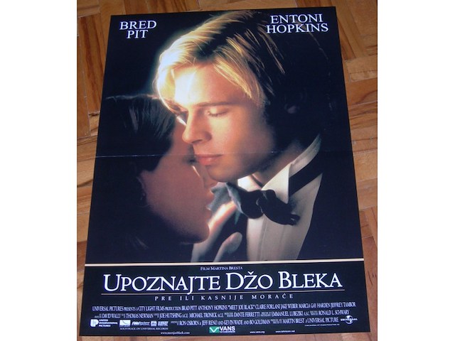 Upoznajte Džo Bleka (Brad Pitt) - filmski plakat