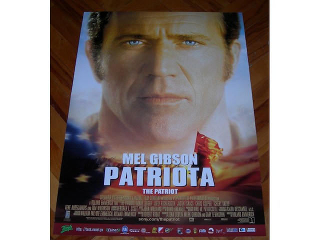 Patriota (Mel Gibson, Heath Ledger) - filmski plakat